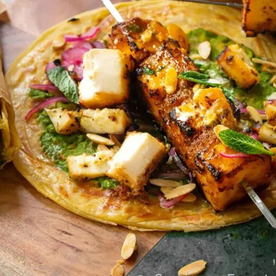 Shahi Paneer Tikka Wrap – Koffee Junction